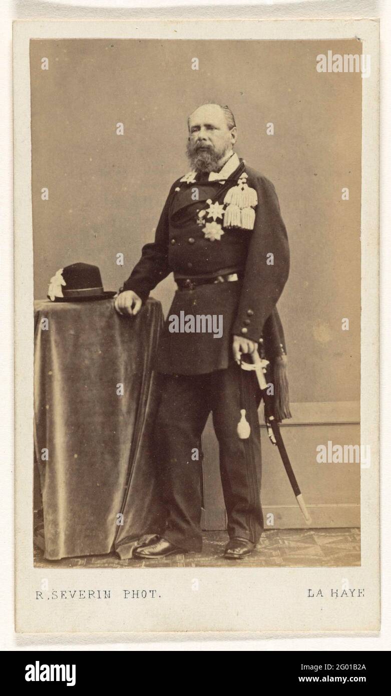 Portrait of King Willem III Stock Photo - Alamy