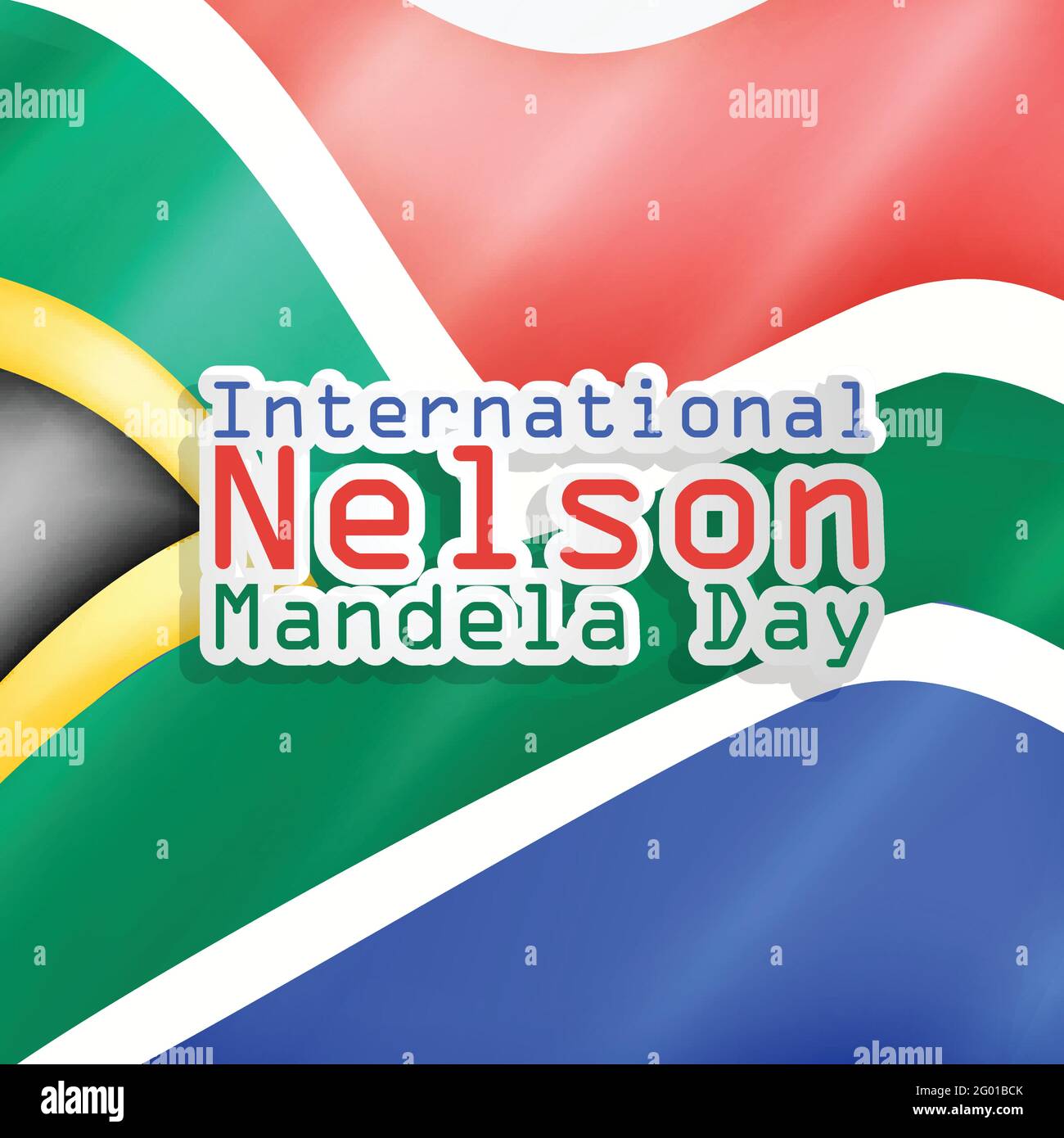 Nelson Mandela Day Stock Vector Image & Art - Alamy