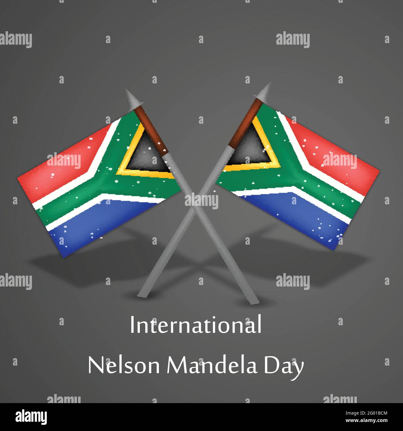 Nelson Mandela Day Stock Vector Image & Art - Alamy