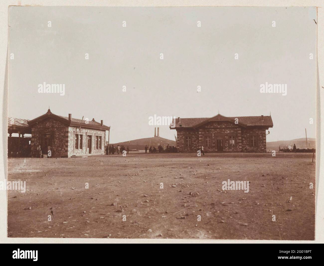The station in Lávrio (Laurion), Greece; Station in Laurion Stock Photo ...
