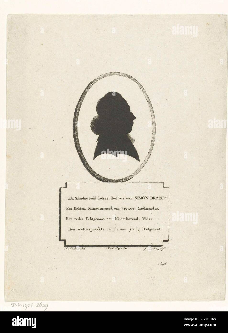 Portrait in silhouette of pastor simon fire. Portrait in silhouette of ...
