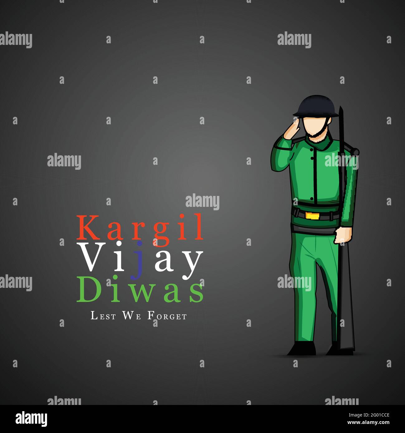 Indian army day amar Stock Vector Images - Alamy