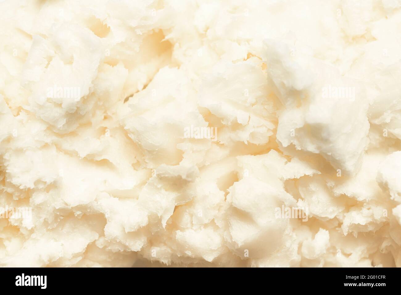 Shea butter as background, closeup Stock Photo - Alamy