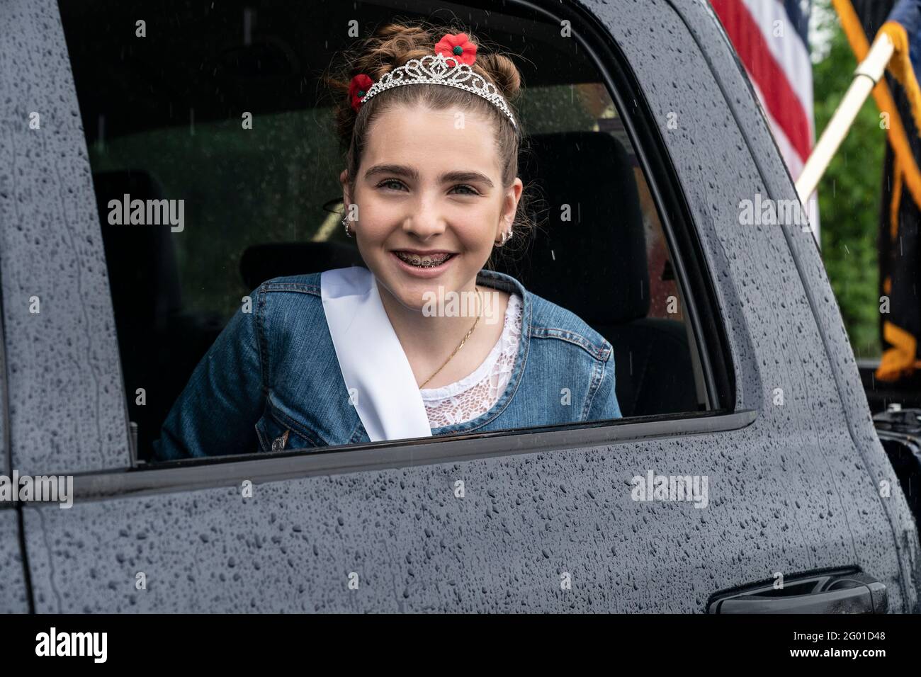 New York, NY - May 30, 2021: Poppy Queen Jordan DeGori attends College ...