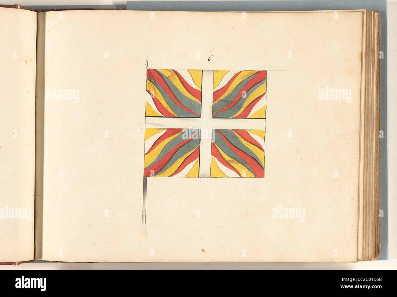 French banner conquered at the Battle of Ramillies, 1706. French Banner ...