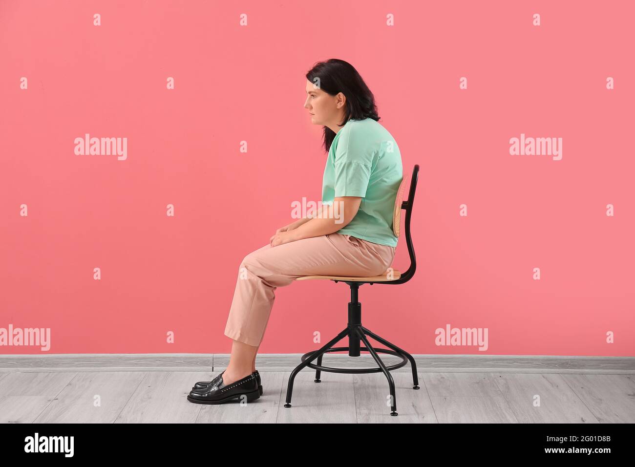 Hunched Posture High Resolution Stock Photography and Images - Alamy