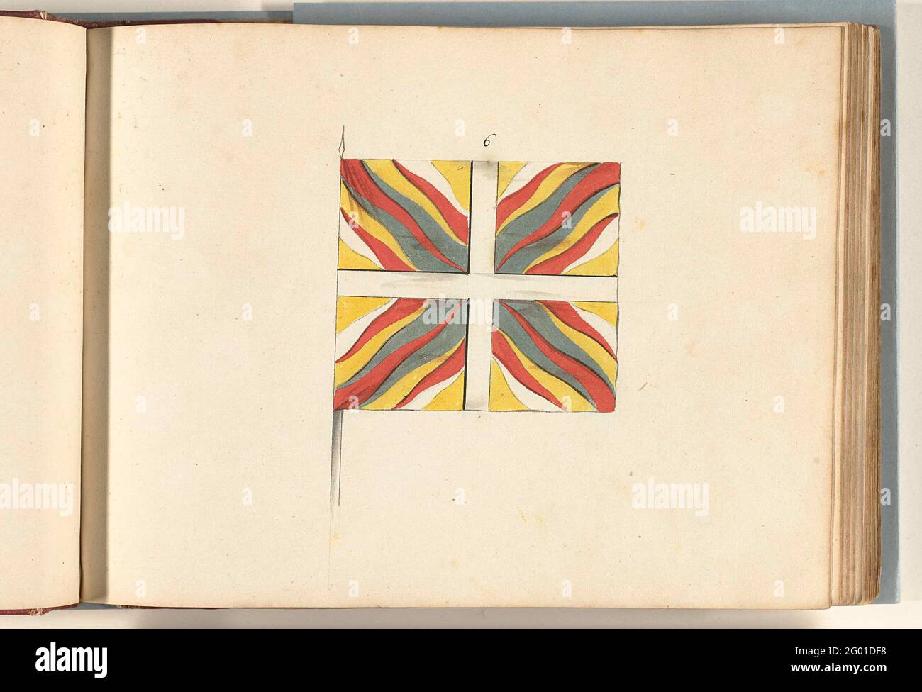 French banner conquered at the Battle of Ramillies, 1706. French Banner ...