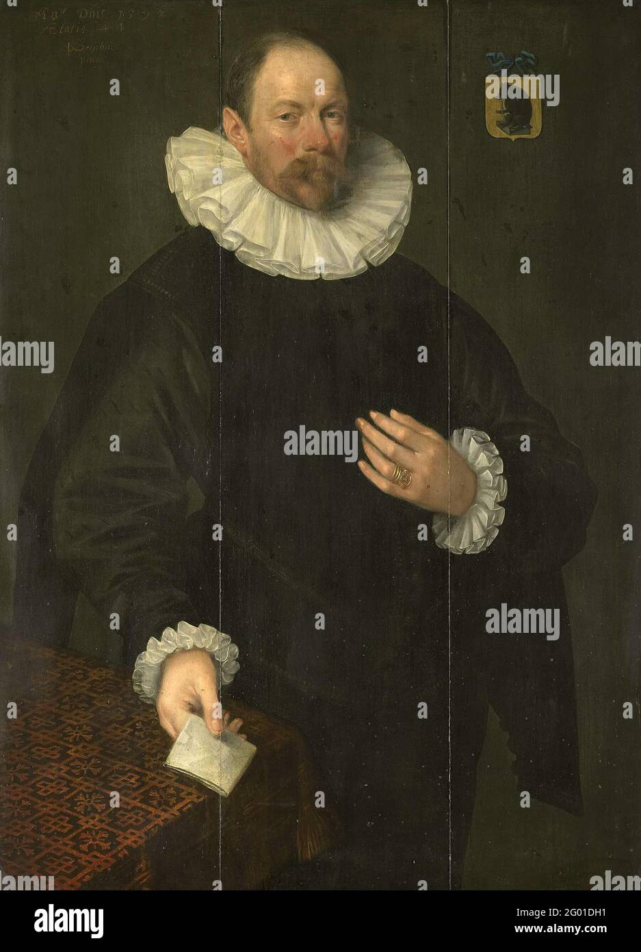 Portrait or Paulus Cornelisz van Beresteyn (1548-1625), Burgomaster of ...