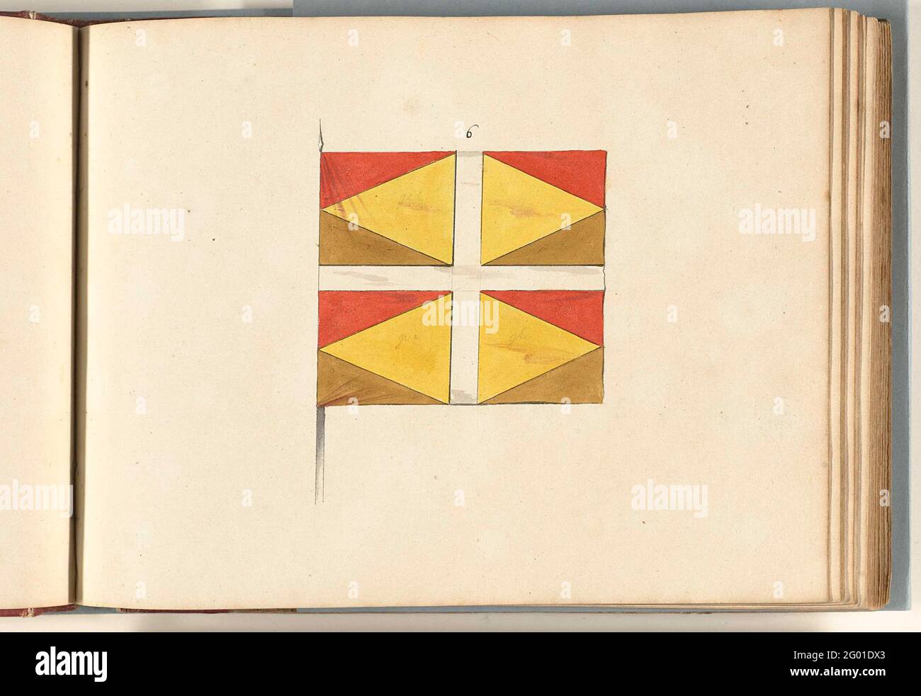 French banner conquered at the Battle of Ramillies, 1706. French Banner ...