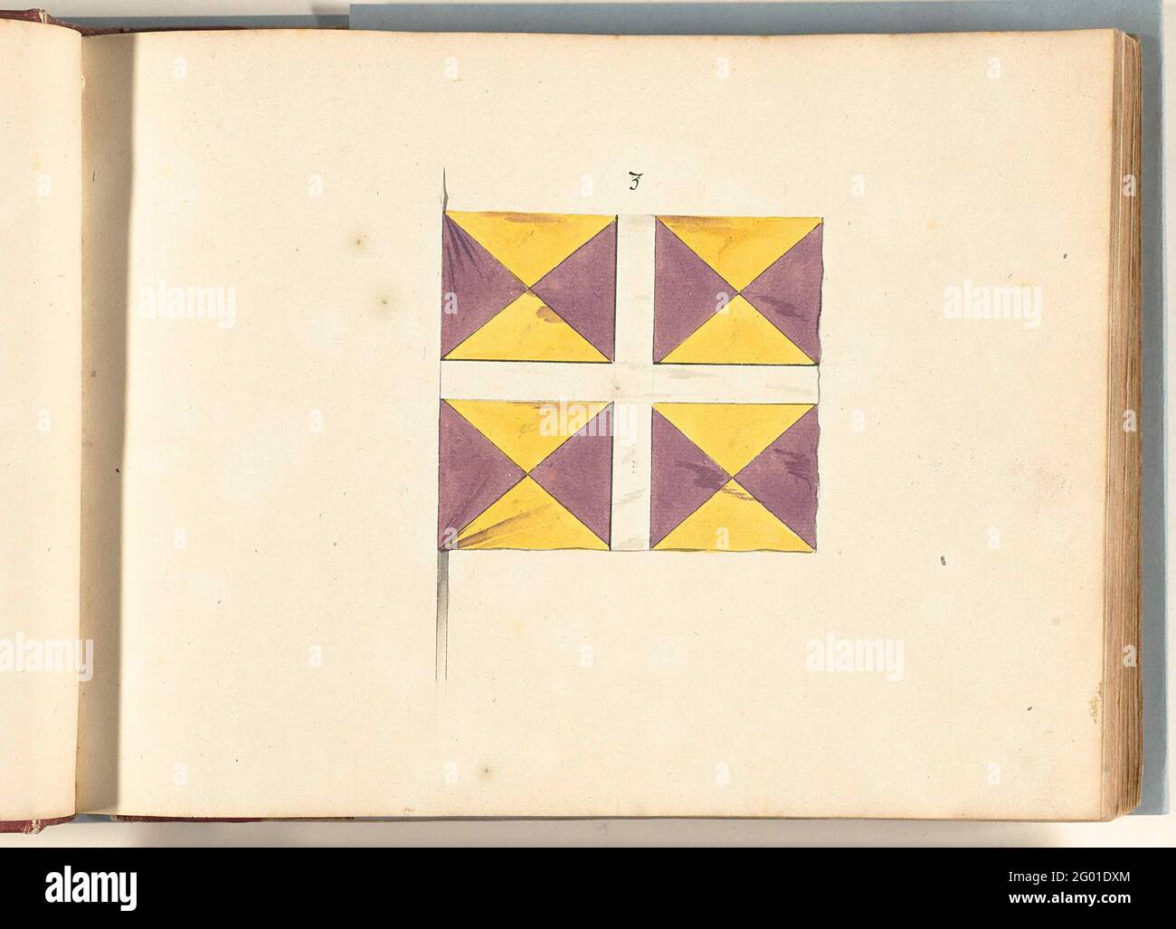 French banner conquered at Ostend, 1706. French Banner conquered at ...