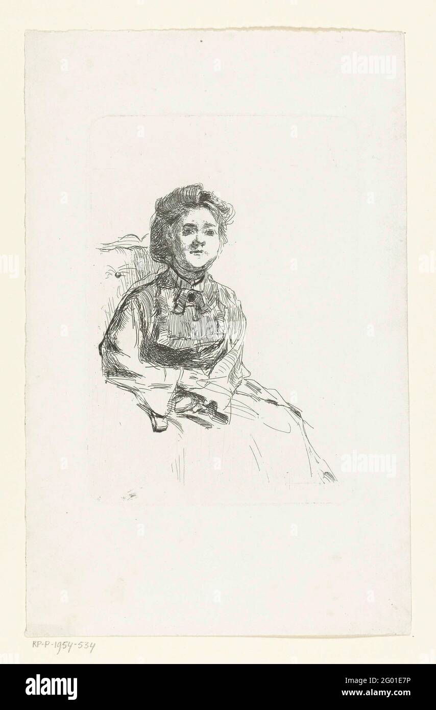 Portrait of Freule mountain sitting on chair Stock Photo - Alamy