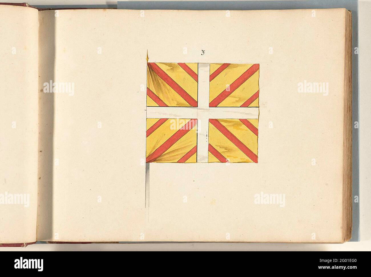 French banner conquered at Ostend, 1706. French Banner conquered at ...