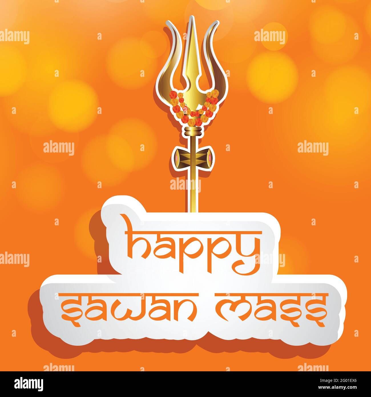 Month of sawan Stock Vector Images - Alamy