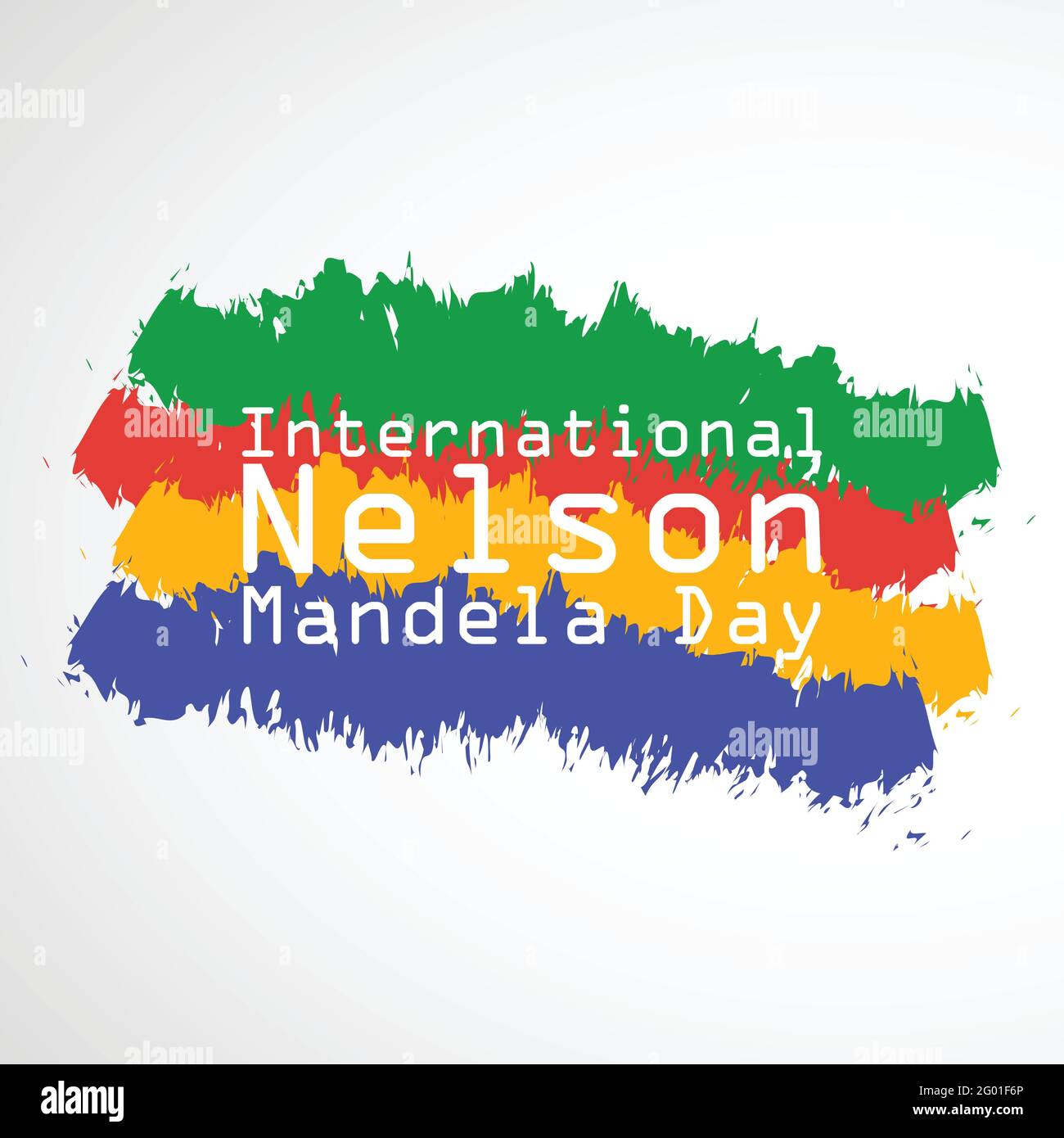 Nelson Mandela Day Stock Vector Image & Art - Alamy