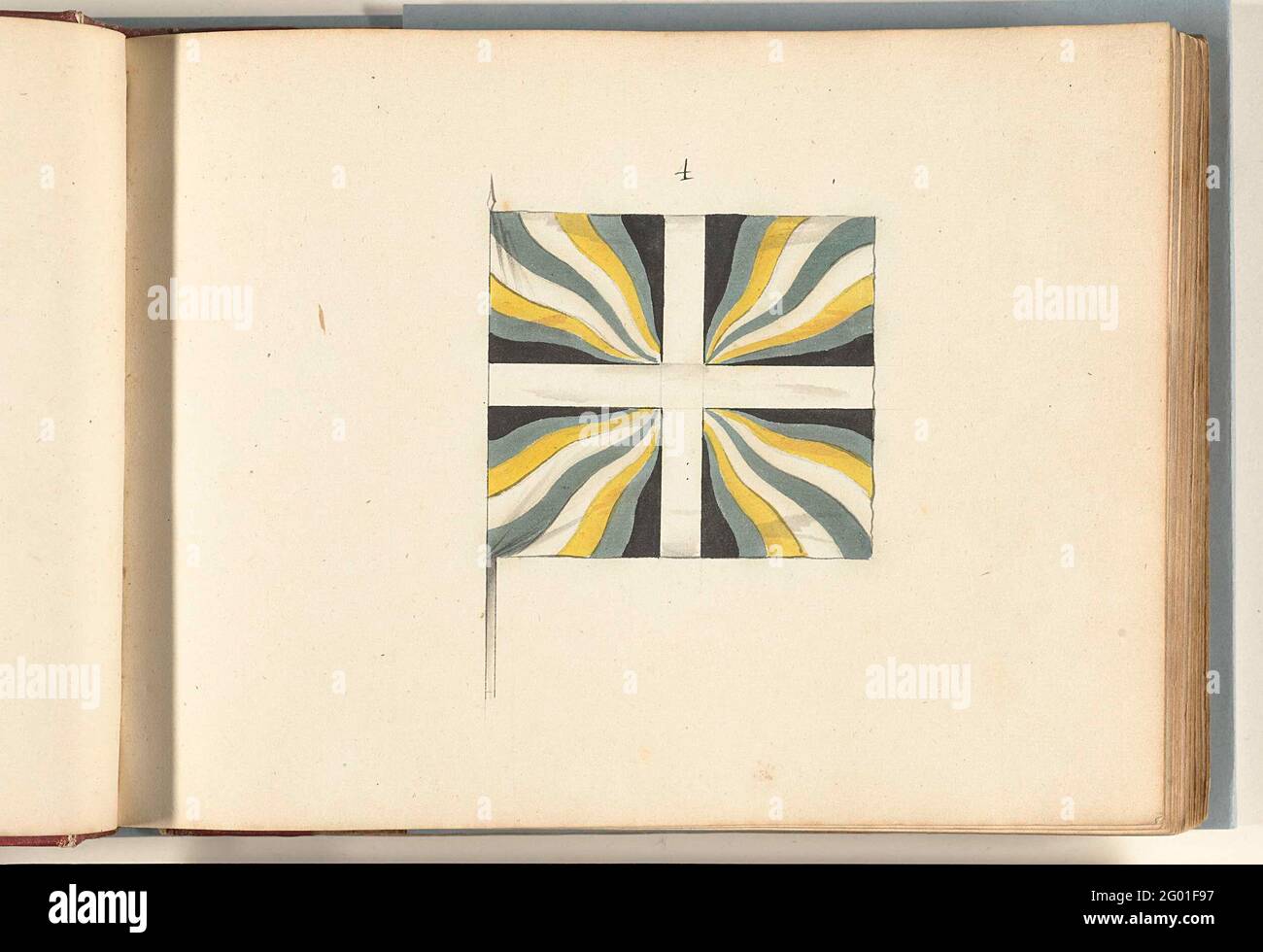 French banner conquered at Huy, 1703-1705. French Banner conquered at ...