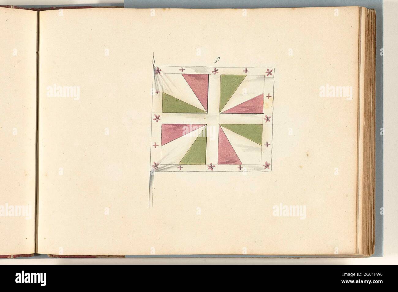 French banner conquered in the Battle of Oudenaarde, 1708. French ...