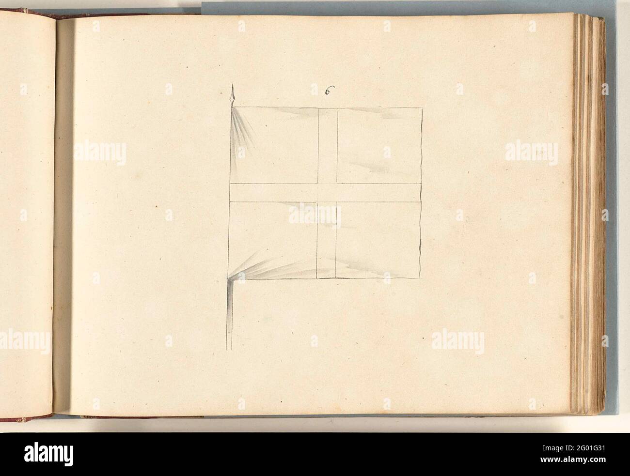 French banner conquered at the Battle of Ramillies, 1706. French Banner ...