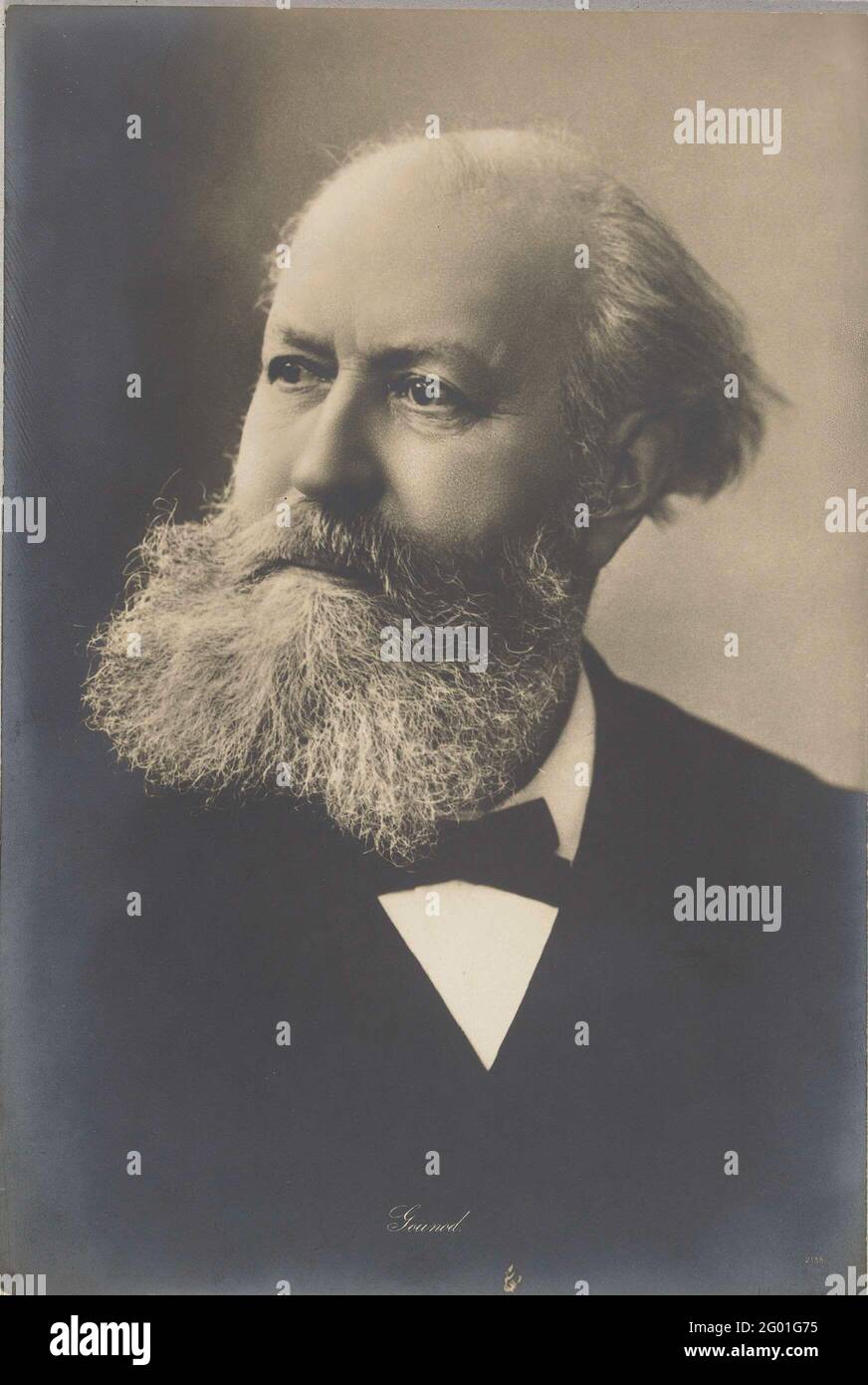 Gounod; Portrait of the French composer Charles Gounod Stock Photo - Alamy
