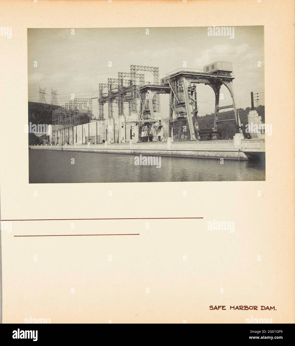 Safe Harbor Dam, Pennsylvania, verenige state; Safe Harbor Dam Stock ...