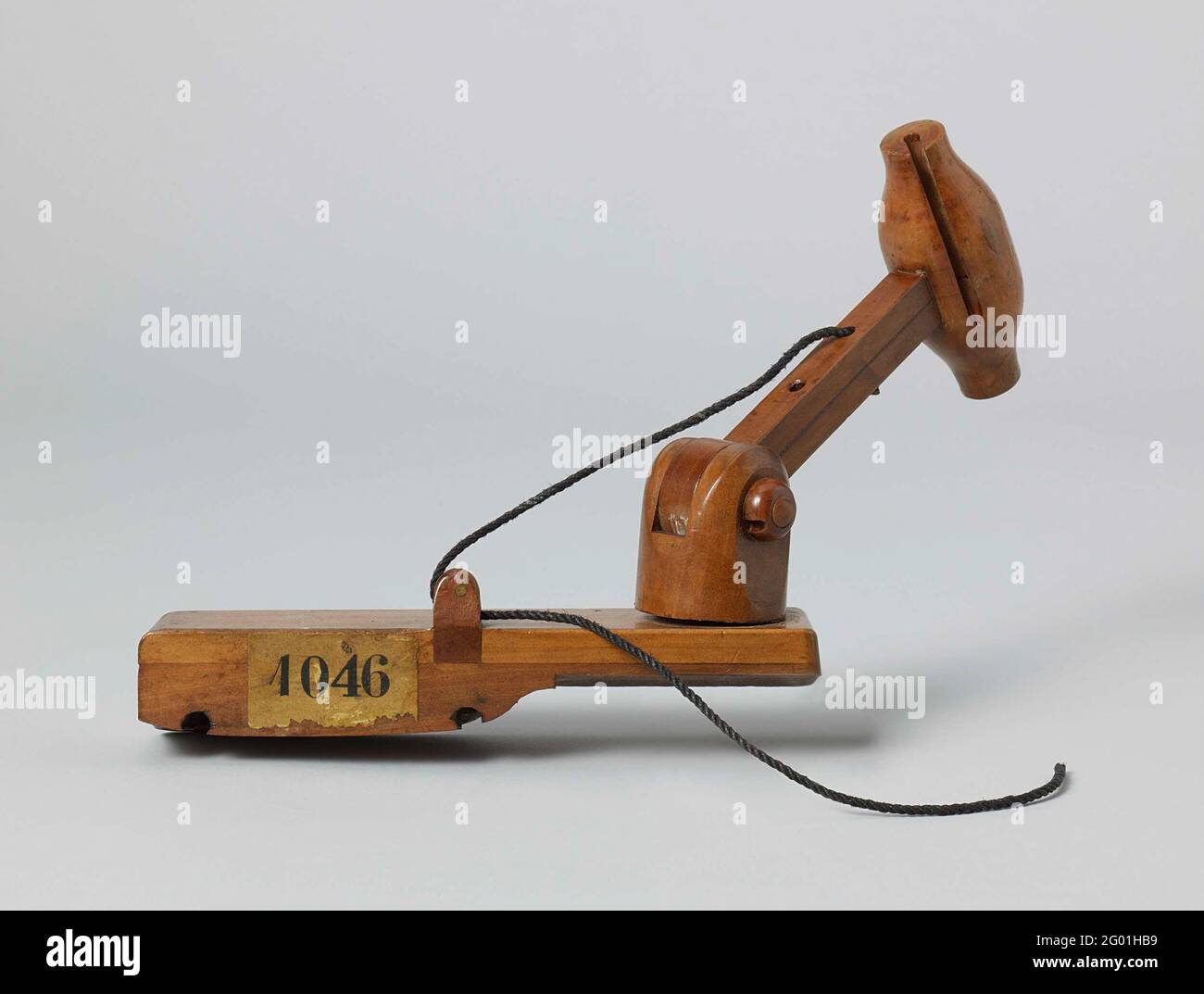 Model of A Gun Lock (percussion). Model of a percussion lock for gun on ...
