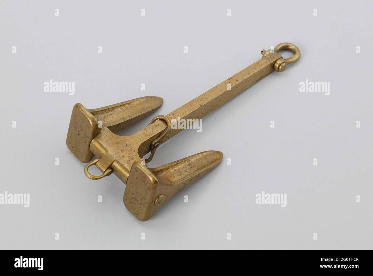 Model of an Anchor. Model of a 'flat-hand-' anchor without anchor stick ...