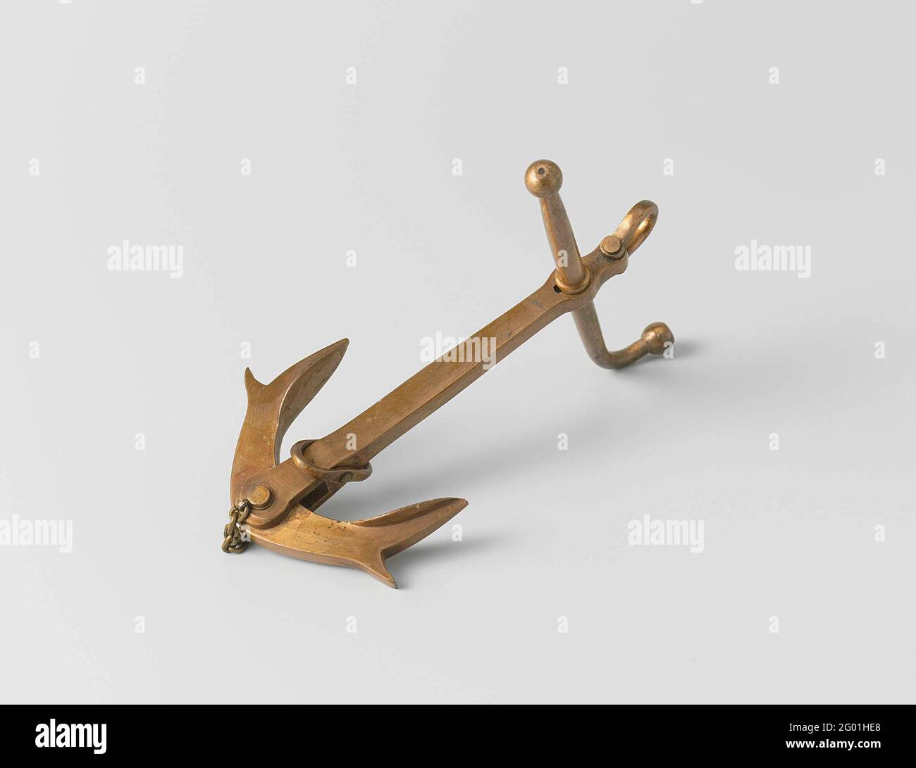 Model of an Anchor. Model of Porter Stick Anchor. The arms turn around ...