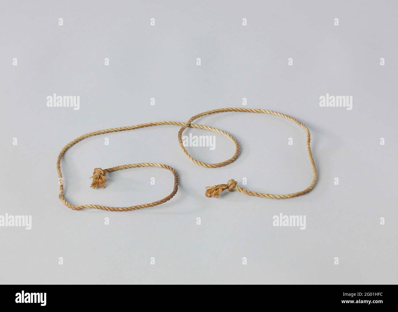 Sample of a Deep-Sea Lead Line. Monster from a deep sea perpendicular ...