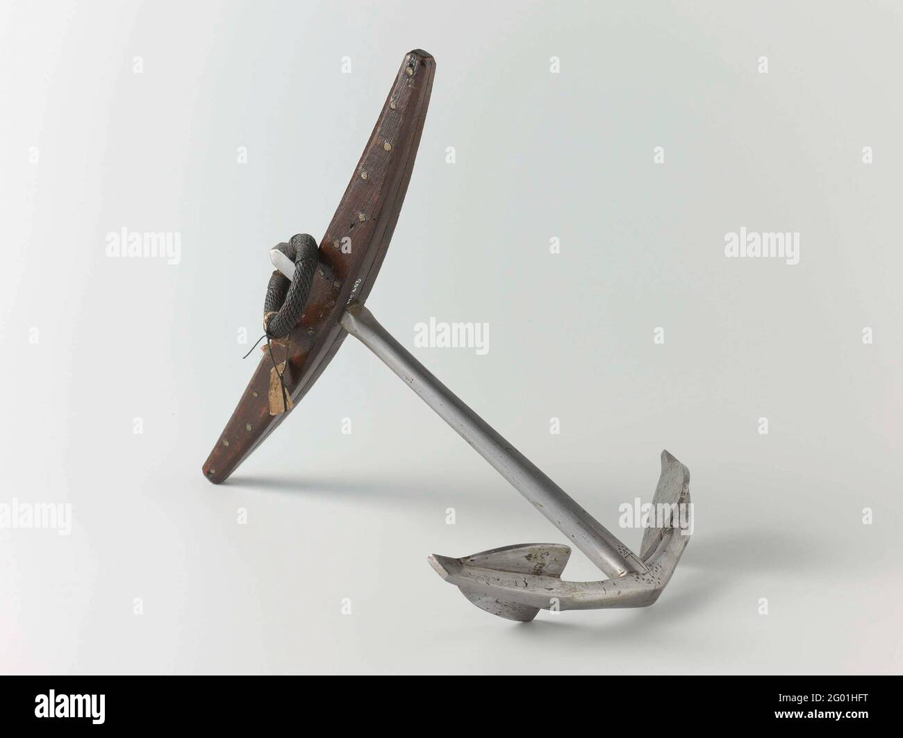 Model of an Anchor. Model of a normal anchor, consisting of a shaft ...