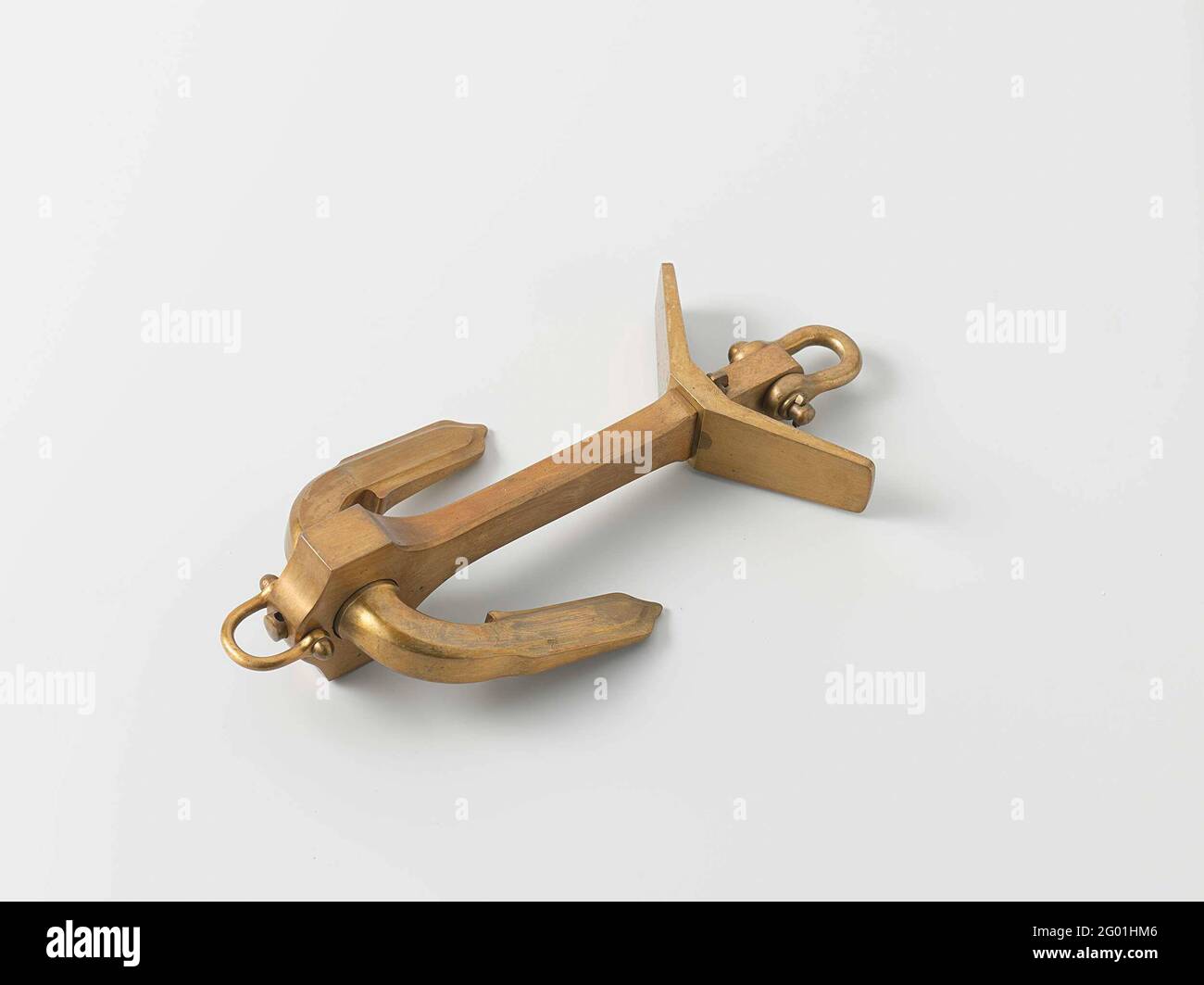 Model of an Anchor. Model of a "flat-hand" anchor. The arms and hands ...