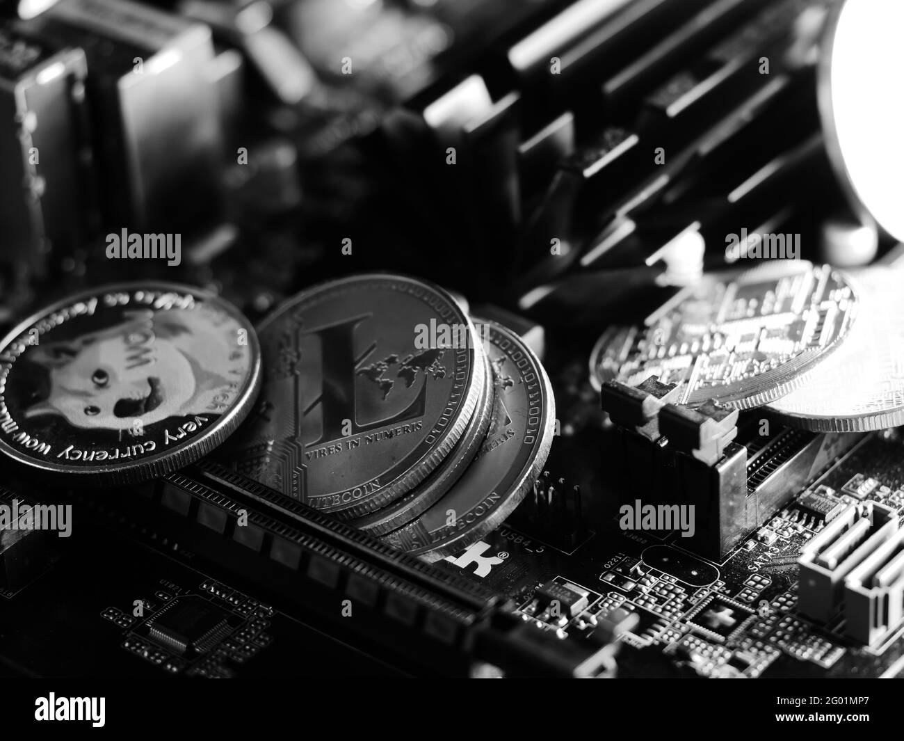 Coin maker Black and White Stock Photos & Images - Alamy