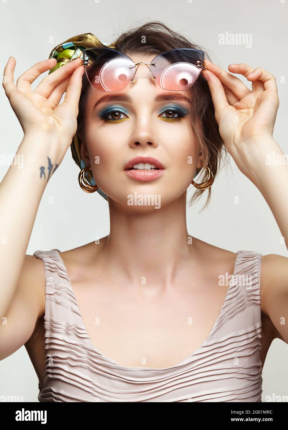 Forehead tattoo hi-res stock photography and images - Alamy