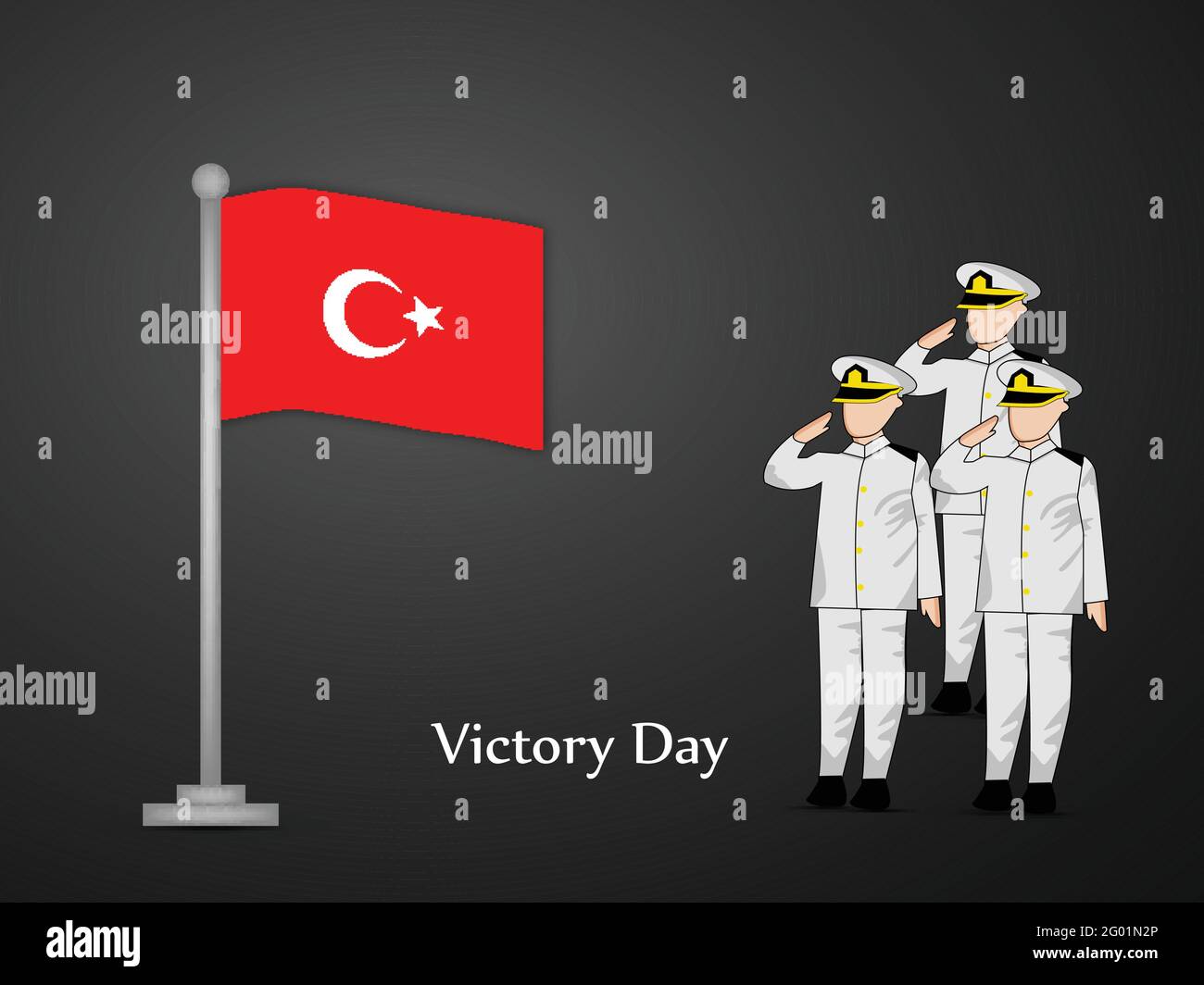 Turkey Victory Day Stock Vector Image & Art - Alamy
