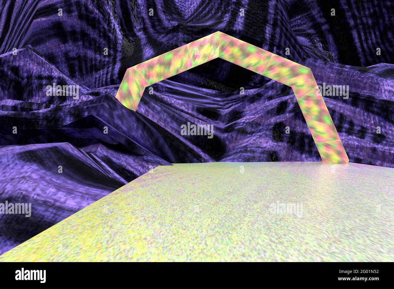 An abstract futuristic 3d platform background image Stock Photo - Alamy