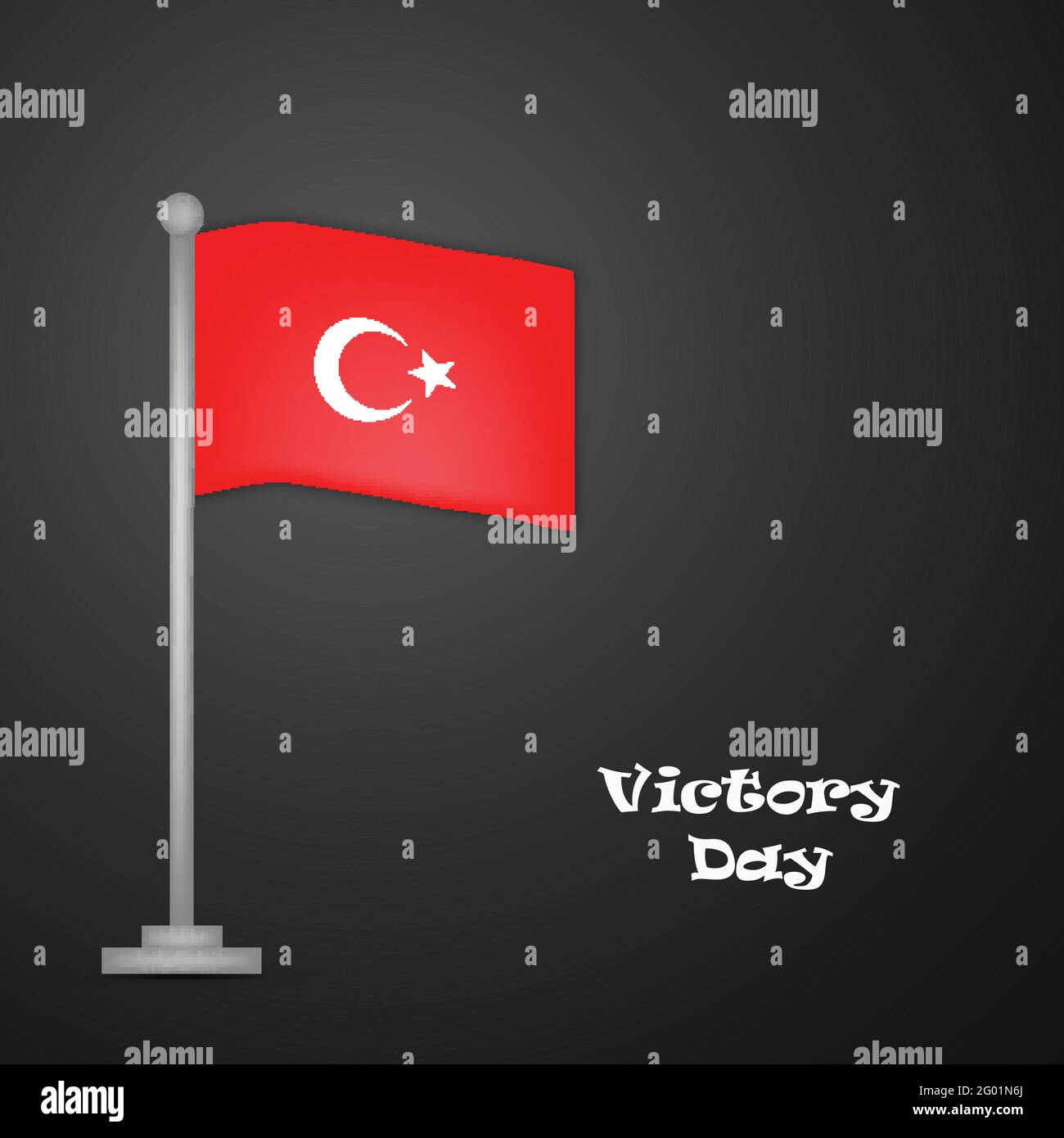 Turkey Victory Day Stock Vector Image & Art - Alamy