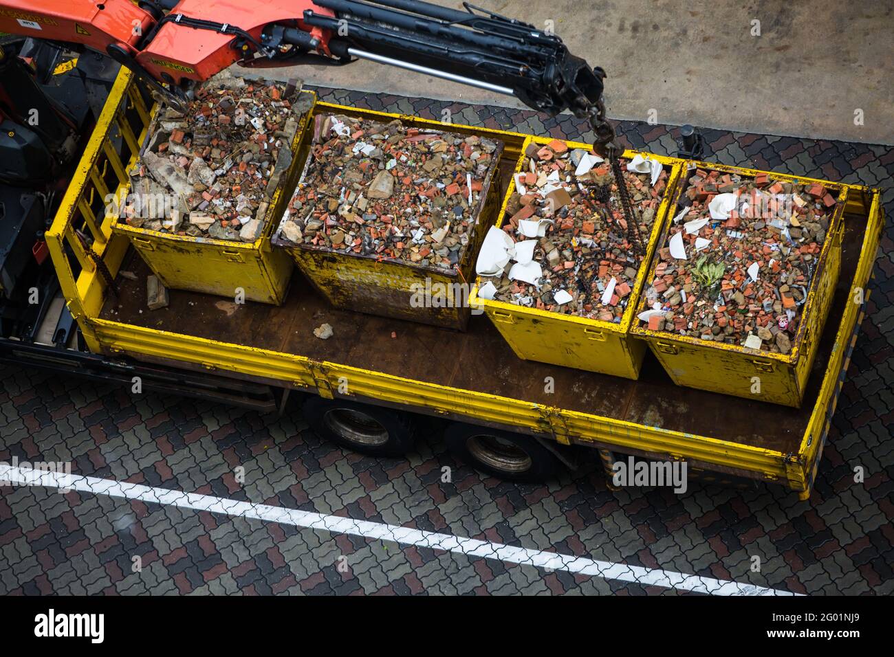 Boom truck hi-res stock photography and images - Alamy