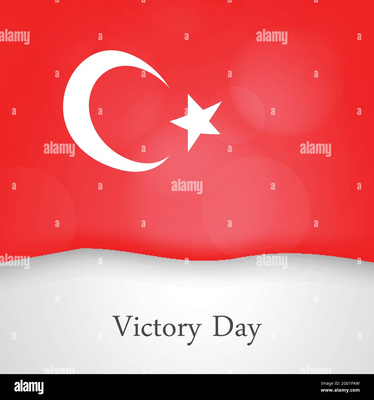 Turkey Victory Day Stock Vector Image & Art - Alamy