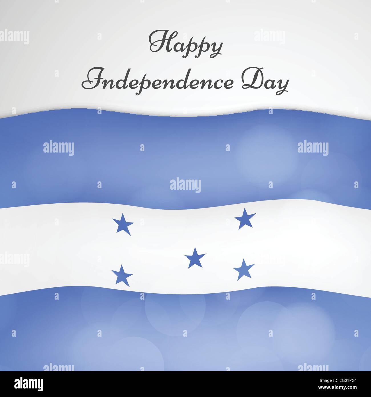 Honduras Independence Day Stock Vector Image & Art - Alamy