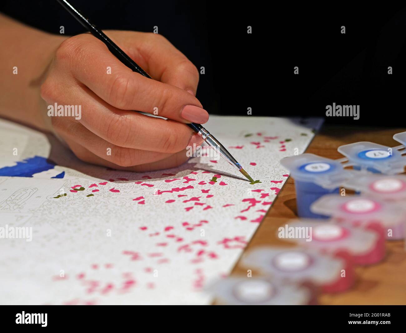 Hand draw coloring hi-res stock photography and images - Alamy