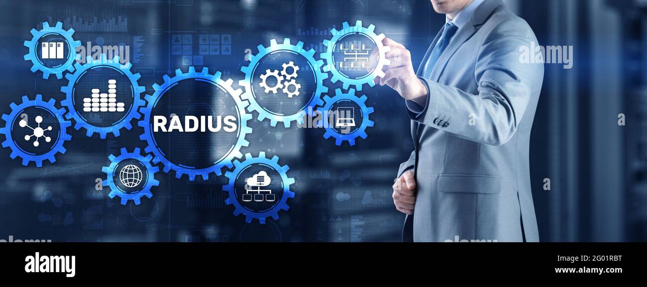 Radius. Protocol for implementing authentication Stock Photo - Alamy