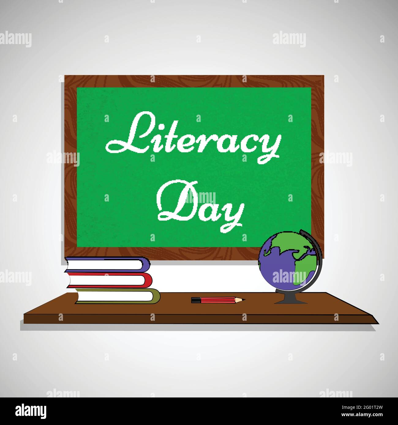 Literacy card Stock Vector Images - Alamy