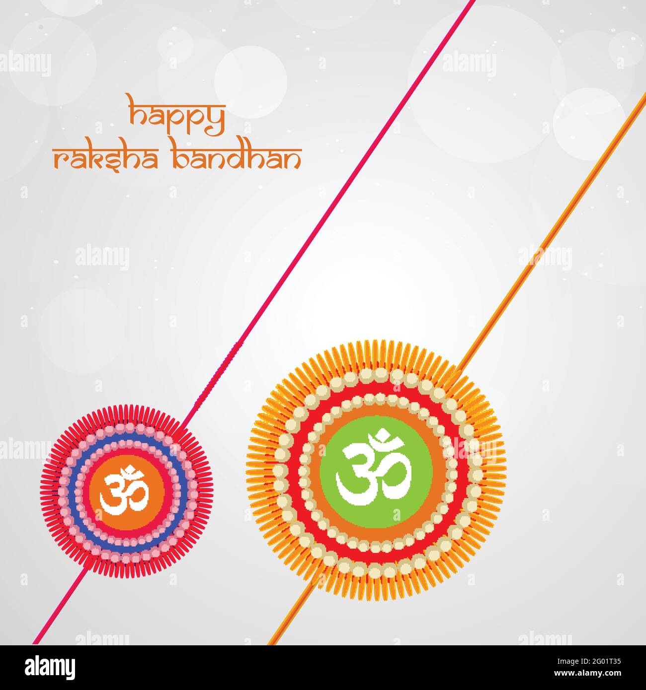 Hindu festival Raksha Bandhan Stock Vector Image & Art - Alamy