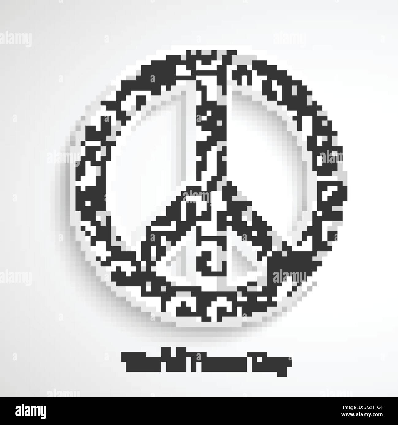 World Peace Day Stock Vector Image & Art - Alamy