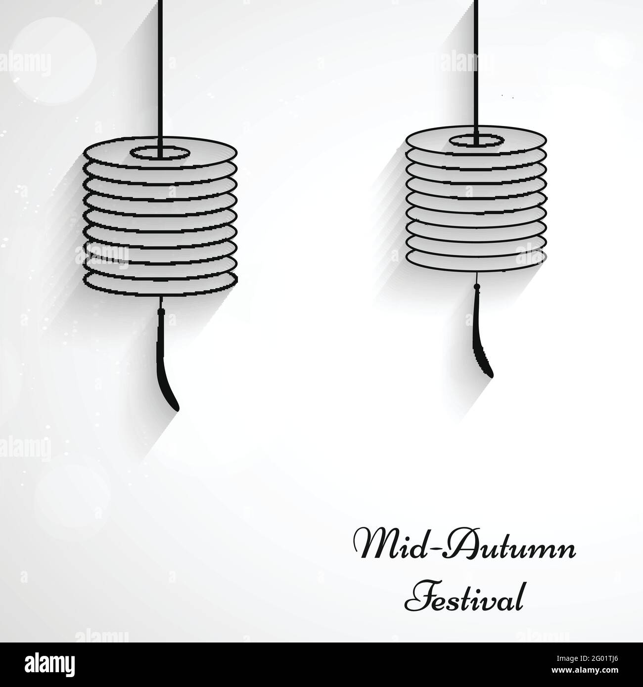 Concept mid autumn festival Black and White Stock Photos & Images - Alamy