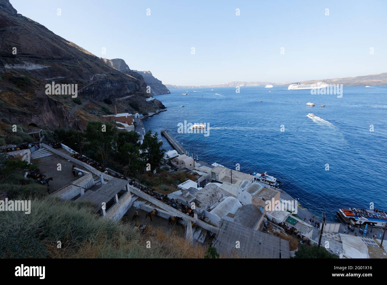 Thira Santorini - Greece Stock Photo - Alamy