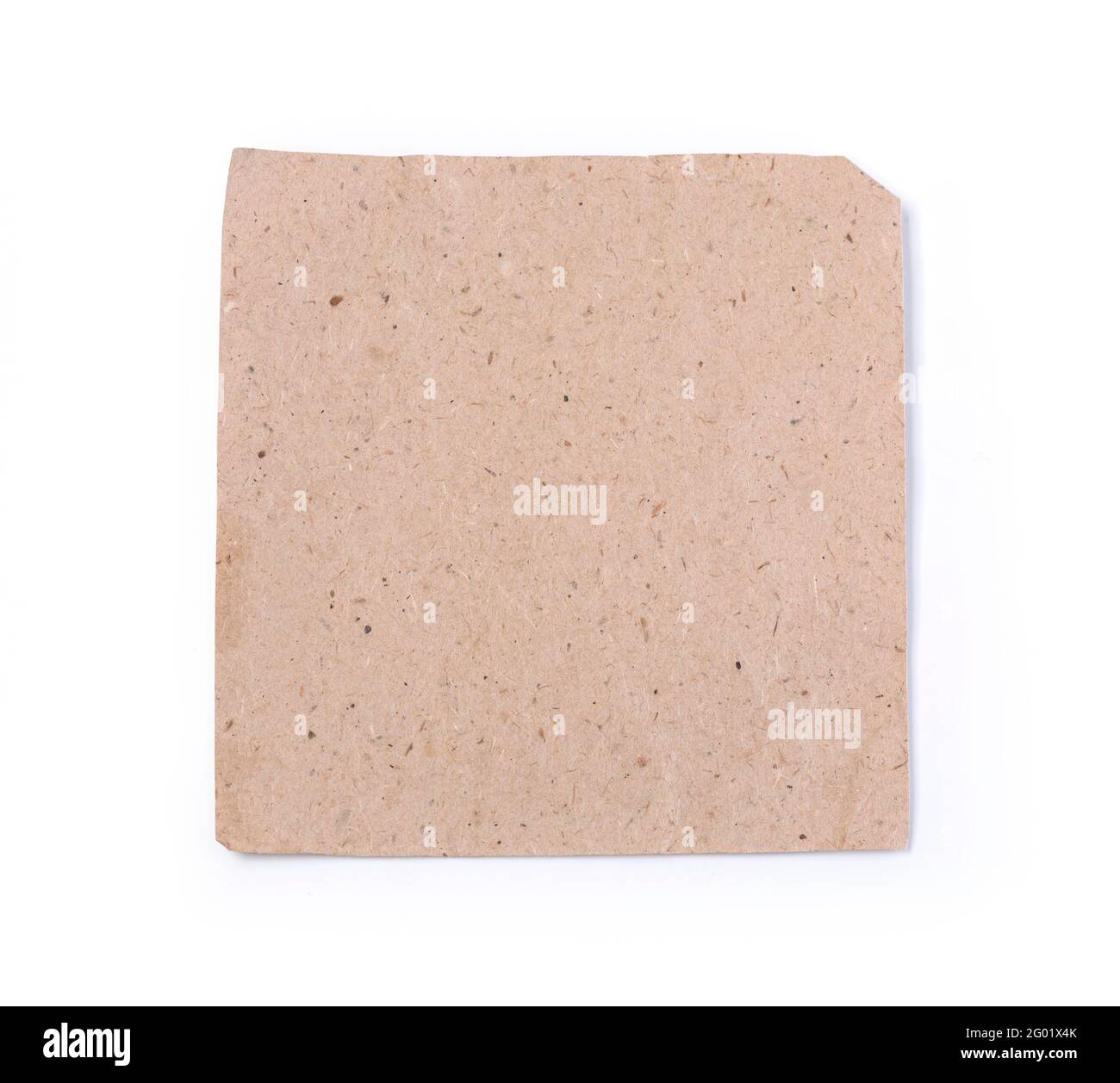 Blank square paper sheet , isolated on white background with clipping ...