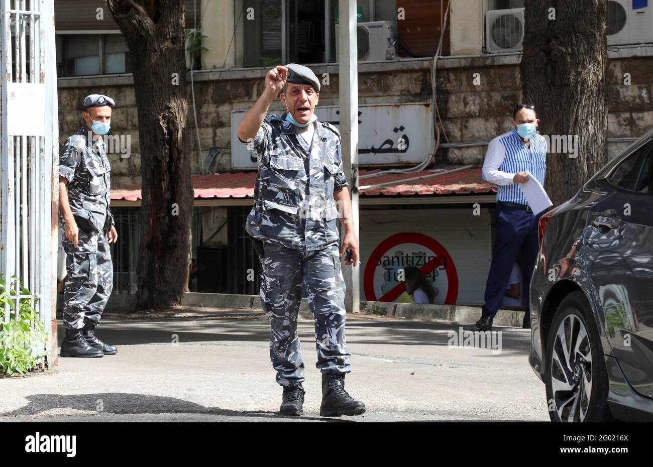 Police officer said lebanese hi-res stock photography and images - Alamy
