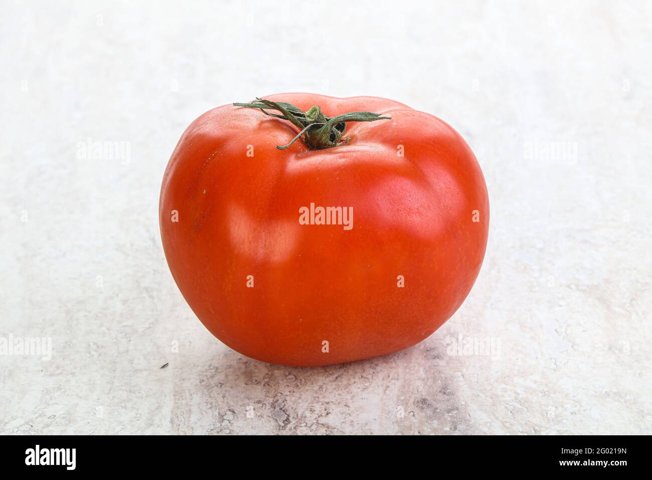 Red ripe big juicy tomato isolated Stock Photo - Alamy