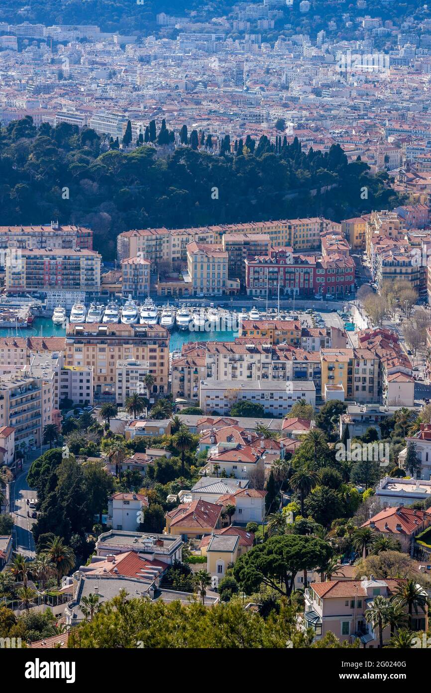 FRANCE, ALPES-MARITIMES (06) COTE D'AZUR, NICE, PORT DISTRICT Stock ...