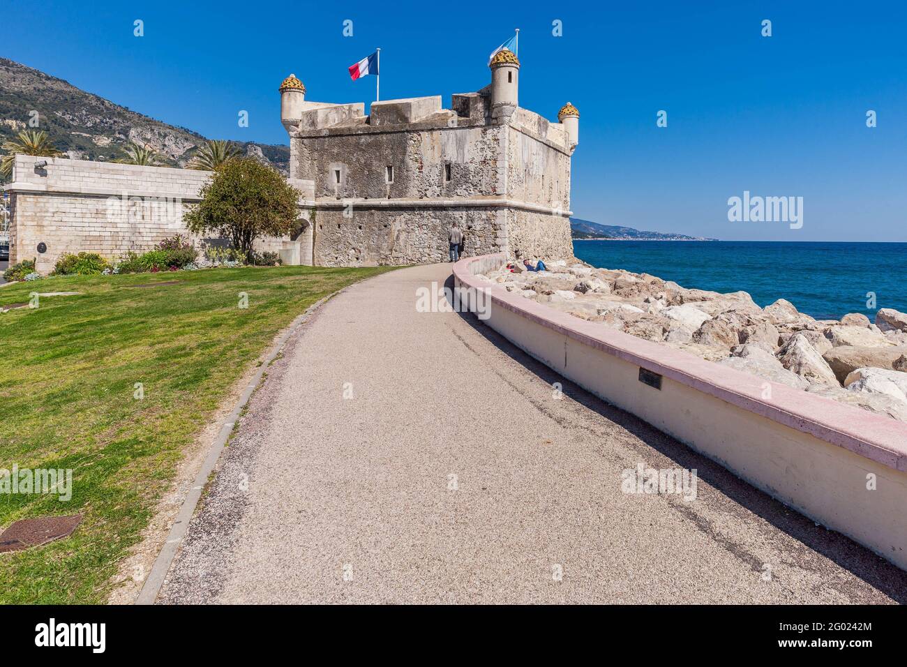 FRANCE, ALPES-MARITIMES (06) MENTON, JEAN COCTEAU MUSEUM Stock Photo ...