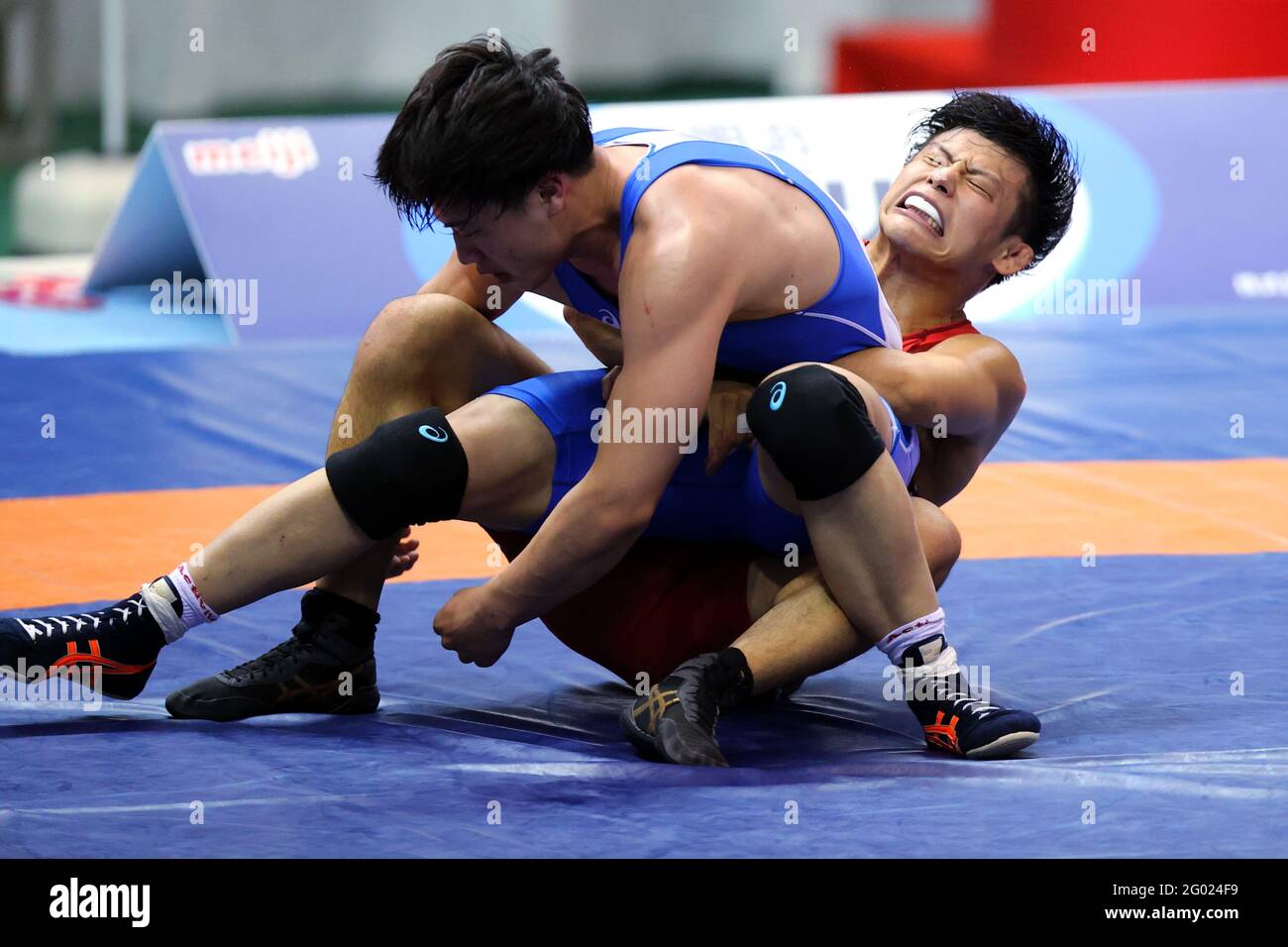 Komazawa Olympic Park Gymnasium, Tokyo, Japan. 28th May, 2021. (L-R ...